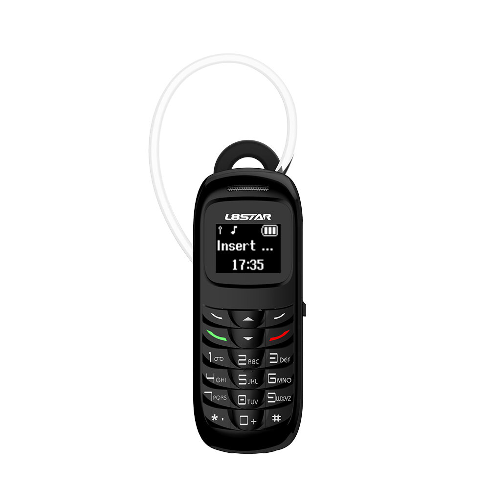 BM70 Мини-умная деловая Bluetooth-наушник GSM-телефон MT6261 24MB+32MB экран 0.66 дюйма подсветка диалер для iPhone 7 Plus Samsung S8+ Xiaomi 6 Huawei P10 LG смартфон iPad планшет телефон книга записей текст музыка будильник GSM 1800/900/850/1900MHz