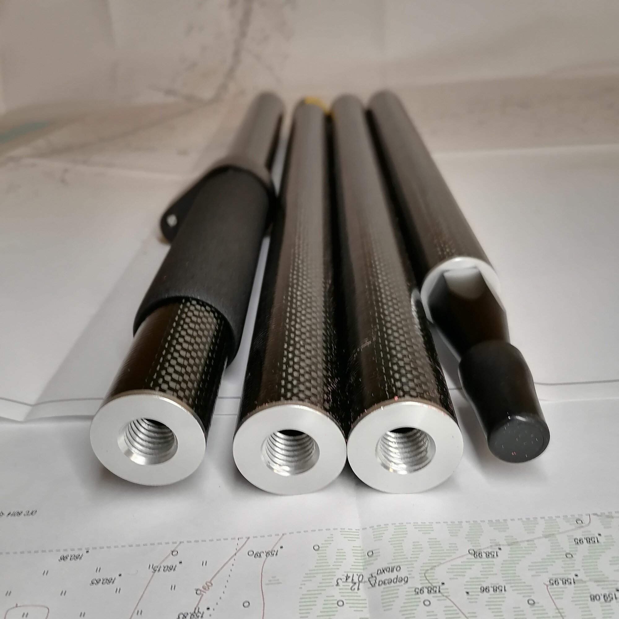 Веха GLS24 2.0м карбоновая сборная