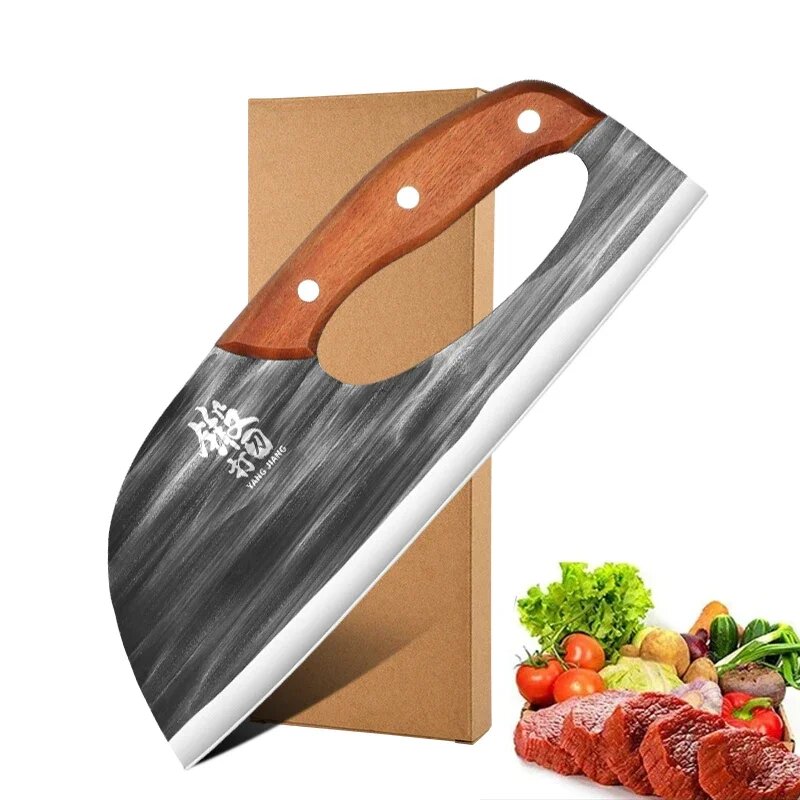 Forged Multifunctional Portable Labor-saving Vegetable-Knife, Kitchen Knife, Women's-Knife, Meat Cutter, Slicing Knife, For Rest