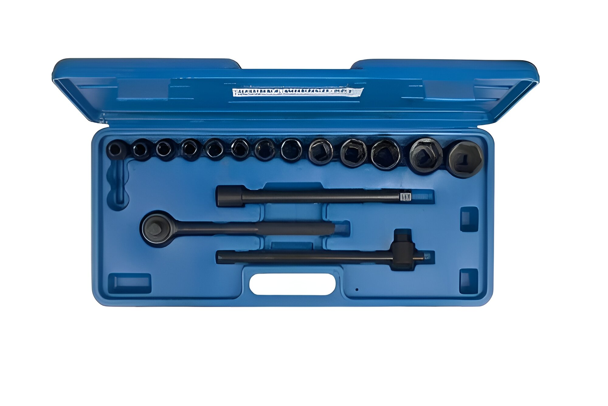 Набор торцевых головок SITOMO, оксидированное покрытие, 10-32 мм