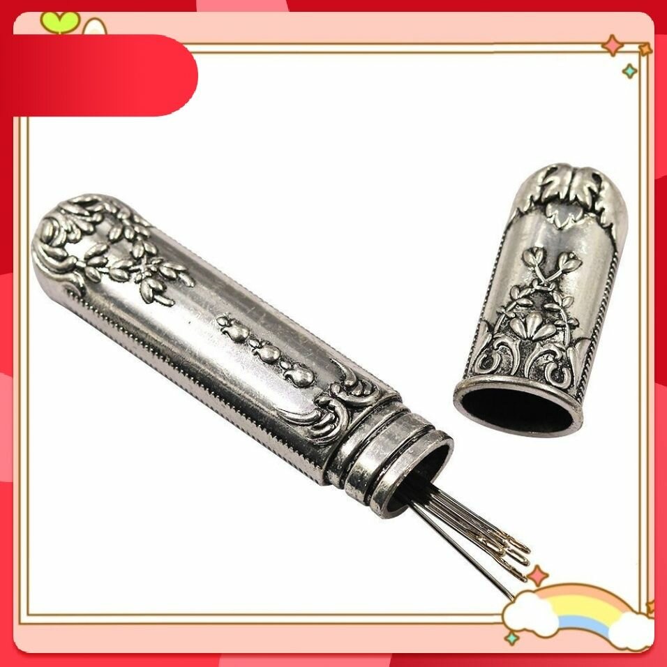 Эксклюзивная игольница в винтажном стиле с водорослями синезеленых оттенков, модель DKDCJ0902