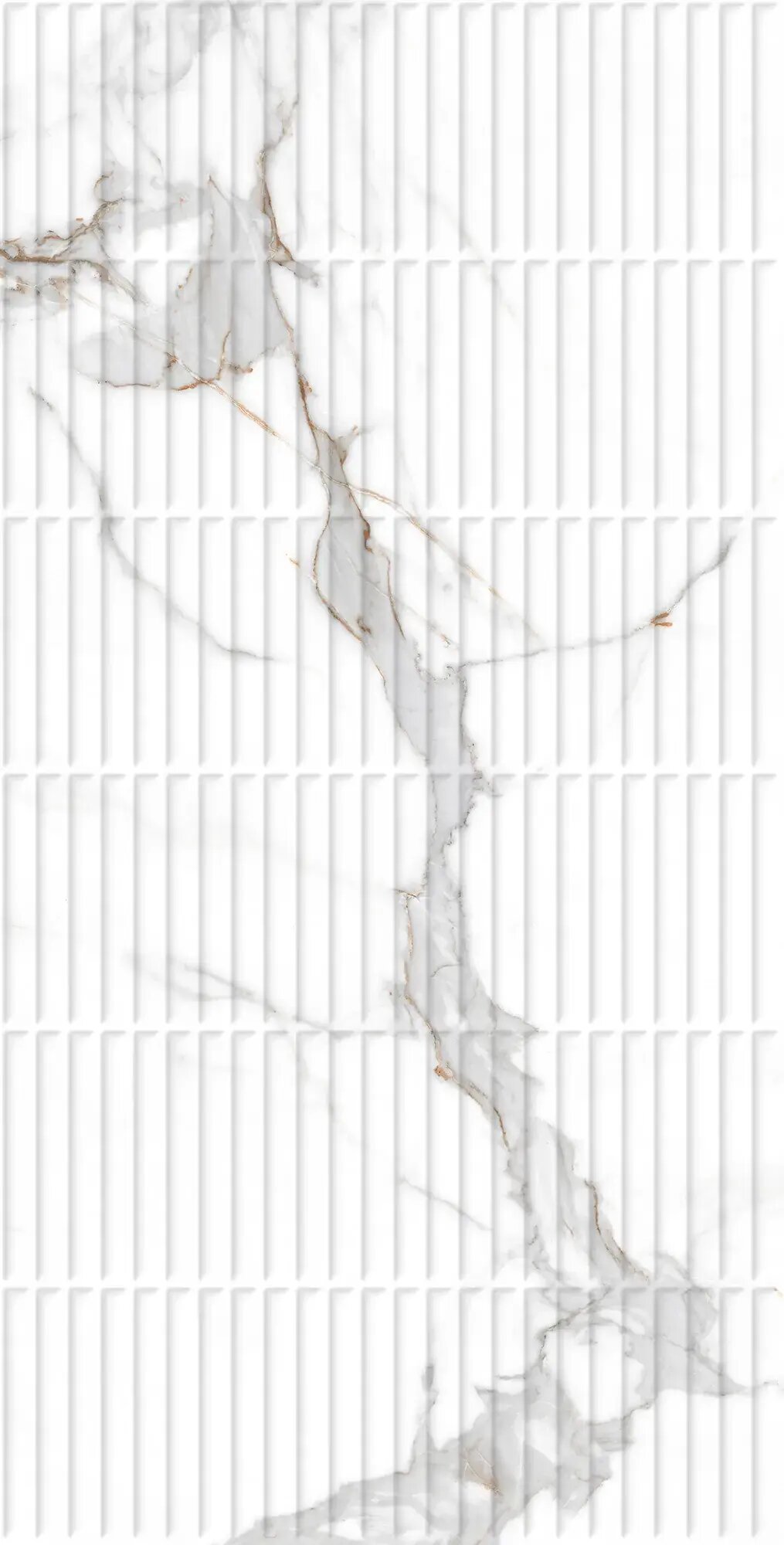 Керамогранит Arcadia Ceramica 60х120 CP4001-D 60x120 Карвинг, Рельефная Белый