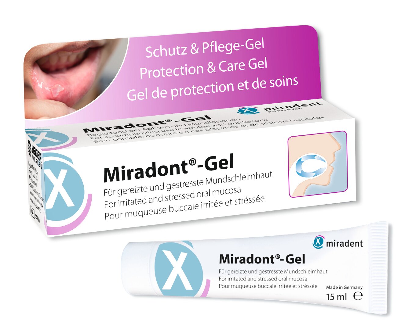 Miradont®- Gel - Гель с питательными элементами для лечения заболеваний полости рта