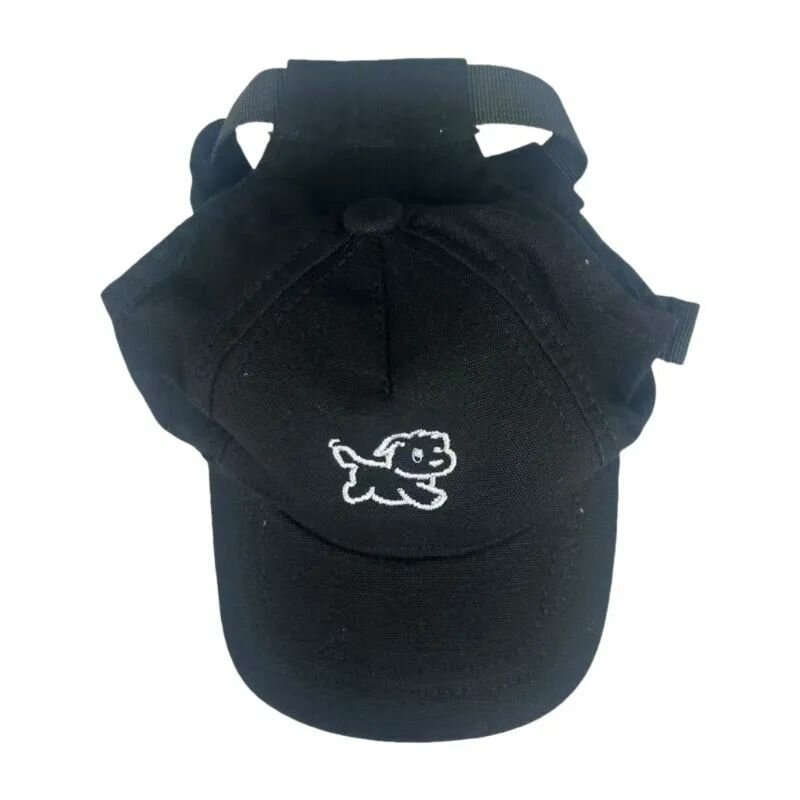 Регулируемая хлопковая бейсболка для собак с защитой от солнца мелких, средних и крупных пород