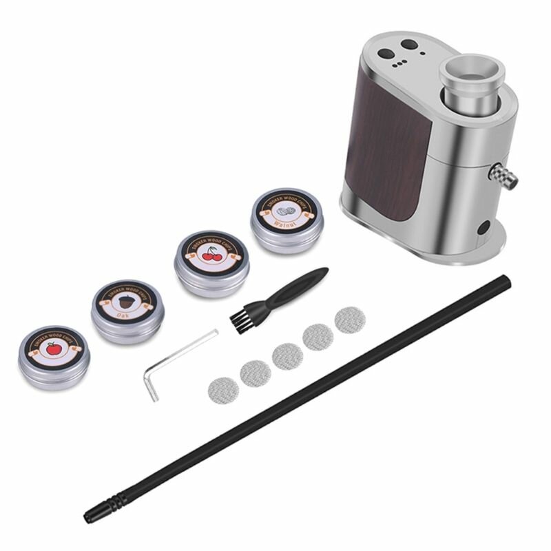 Электрическая коптильня-серебристый