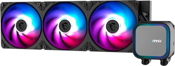 Жидкостная система охлаждения MSI MAG CORELIQUID A13 360 3 x ARGB Fan, ARGB Block