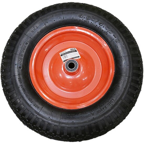 Eco Колесо надувн. 4.80/4.00-8" (подшипн. ф35x16 мм, для оси 16x100мм) (Подходит к тачкам: WB300-1, WB301-1) (WB-P121) ()