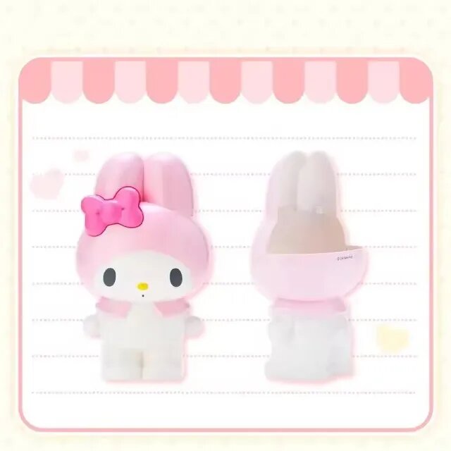 Подставки для ручек "My Melody/Hello Kitty", коллекционные, аниме, унисекс, с сертификациейБелый