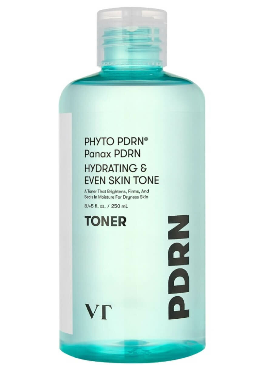 Увлажняющий тонер для лица с пдрн для упругости и сияния кожи PDRN Toner, 250 мл, VT Cosmetics