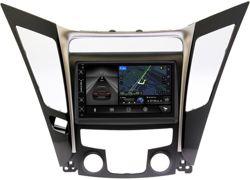 Штатная магнитола Hyundai Sonata VI (YF) 2009-2014 Canbox M-Line 5511-RP-HDSNE-104 Android 10 (4G-SIM, 2/32, DSP, IPS)
