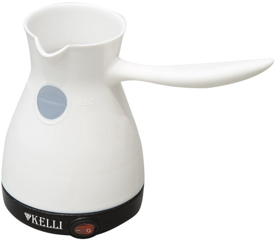 Турка электрическая Kelli KL-1445 / 600 мл / 850 Вт / белая
