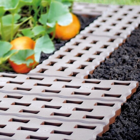 Плитка Prosperplast садовая Floor module PAD коричневый IKRT1-R222