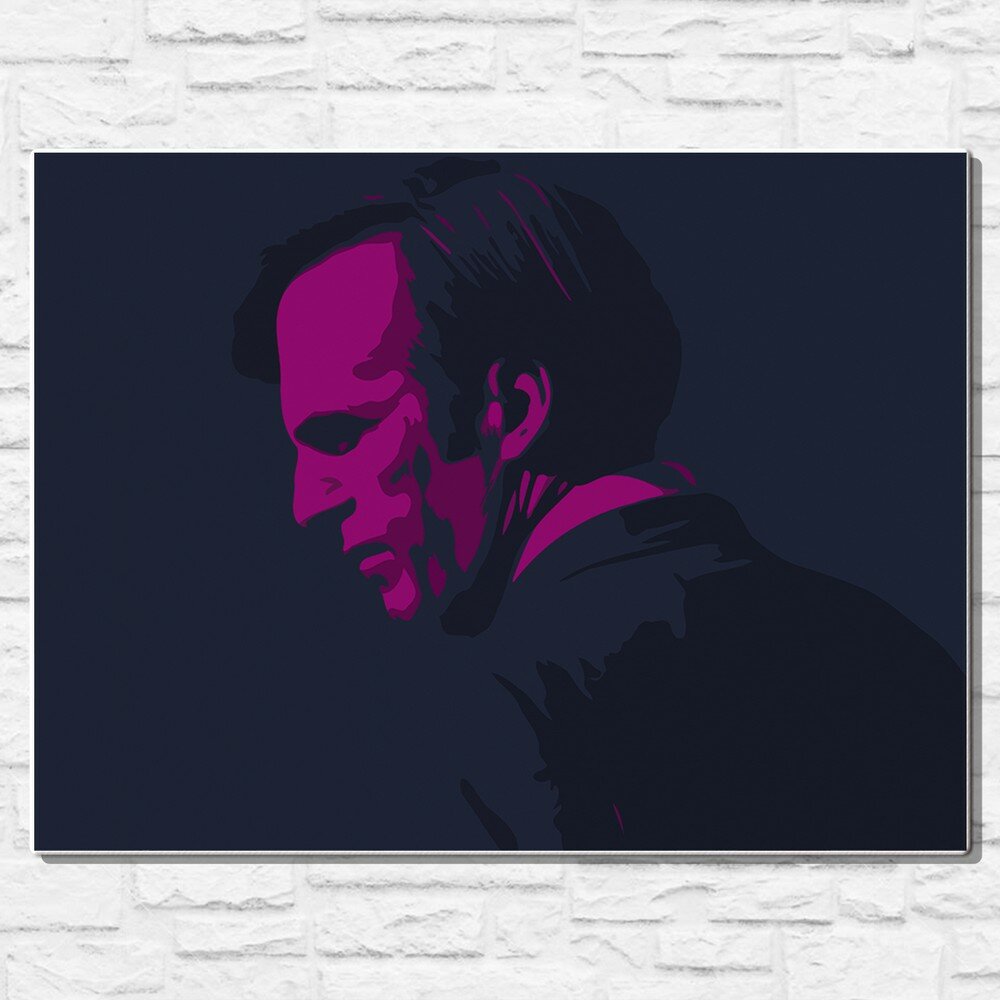 Картина по номерам на холсте сериал Лучше звоните Солу (во все тяжкие, better call saul, мемы) - 14839 80х60
