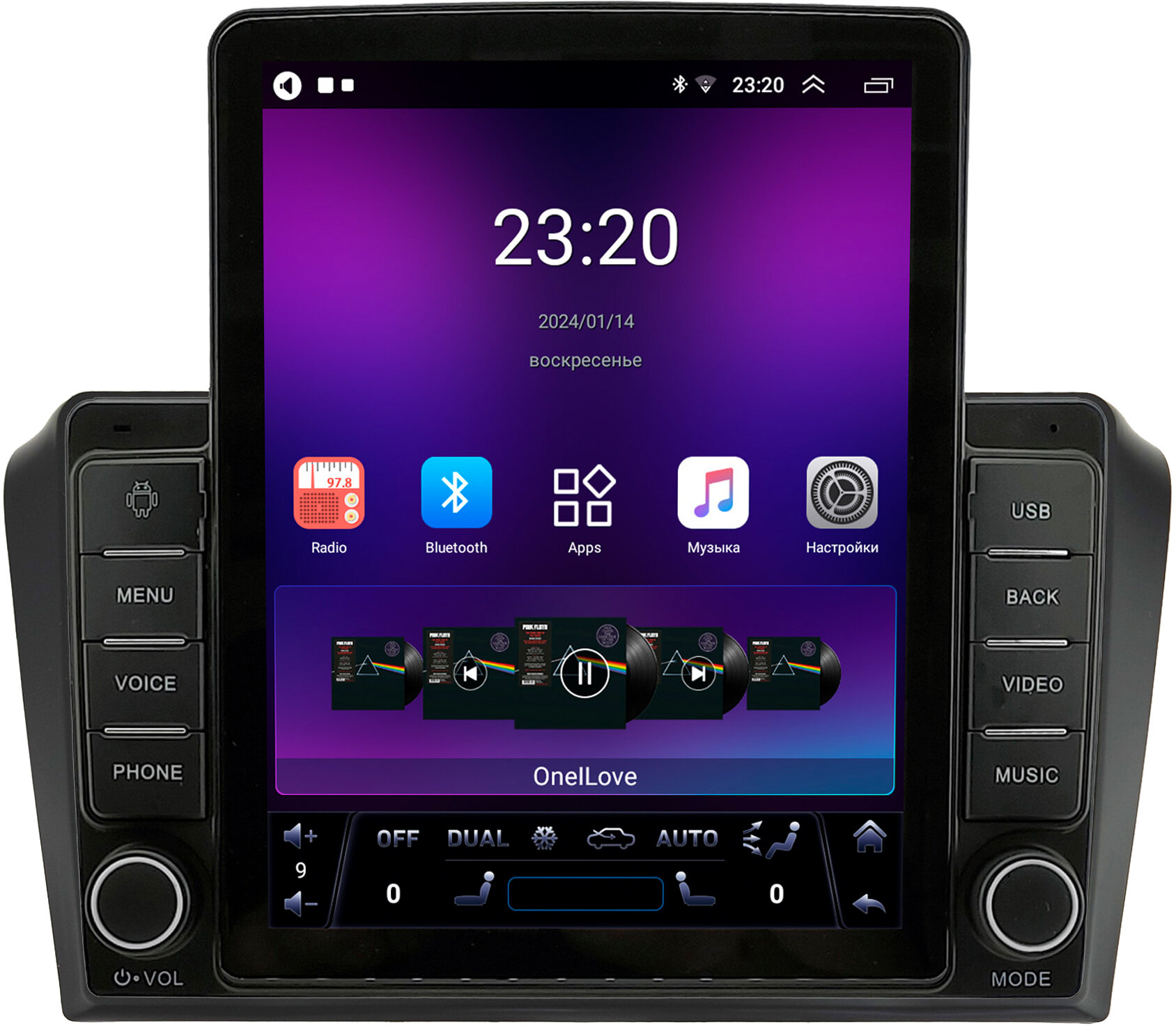 Штатная магнитола Mazda 3 (BK), Axela 2003-2009 Canbox GTR095-9032 на Android 10 (QLed, 4/64, DSP, CarPlay)