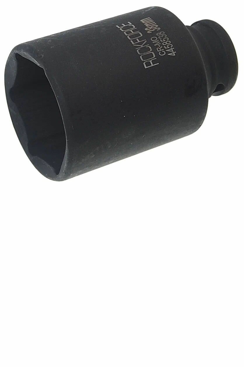 Головка торцевая 38мм 1/2" 6-гранная ударная удлиненная L80мм ROCKFORCE RF-4458538