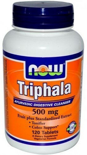 NOW Triphala 500 mg (120таб)