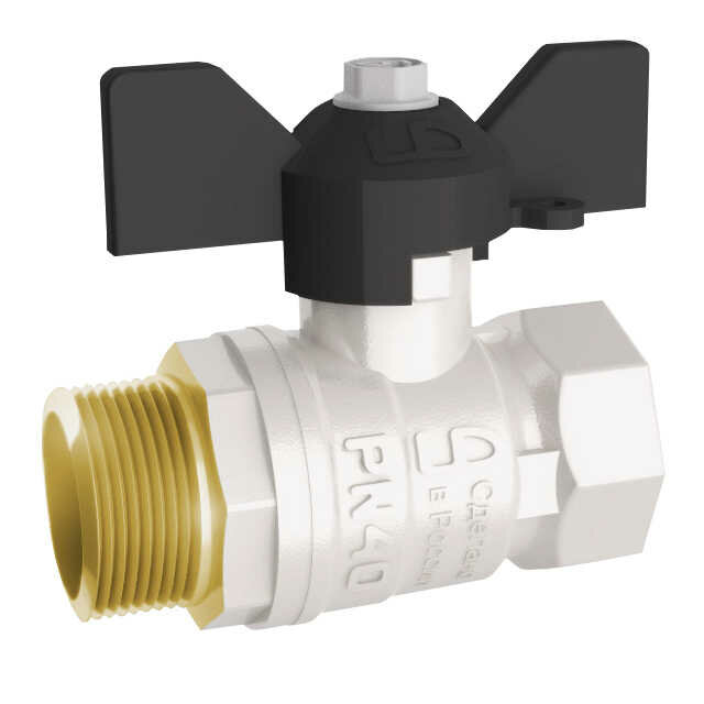 Кран шаровой LD Pride 1" в/н бабочка