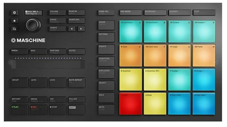 NATIVE INSTRUMENTS MASCHINE Mikro Mk3 DJ-контроллер