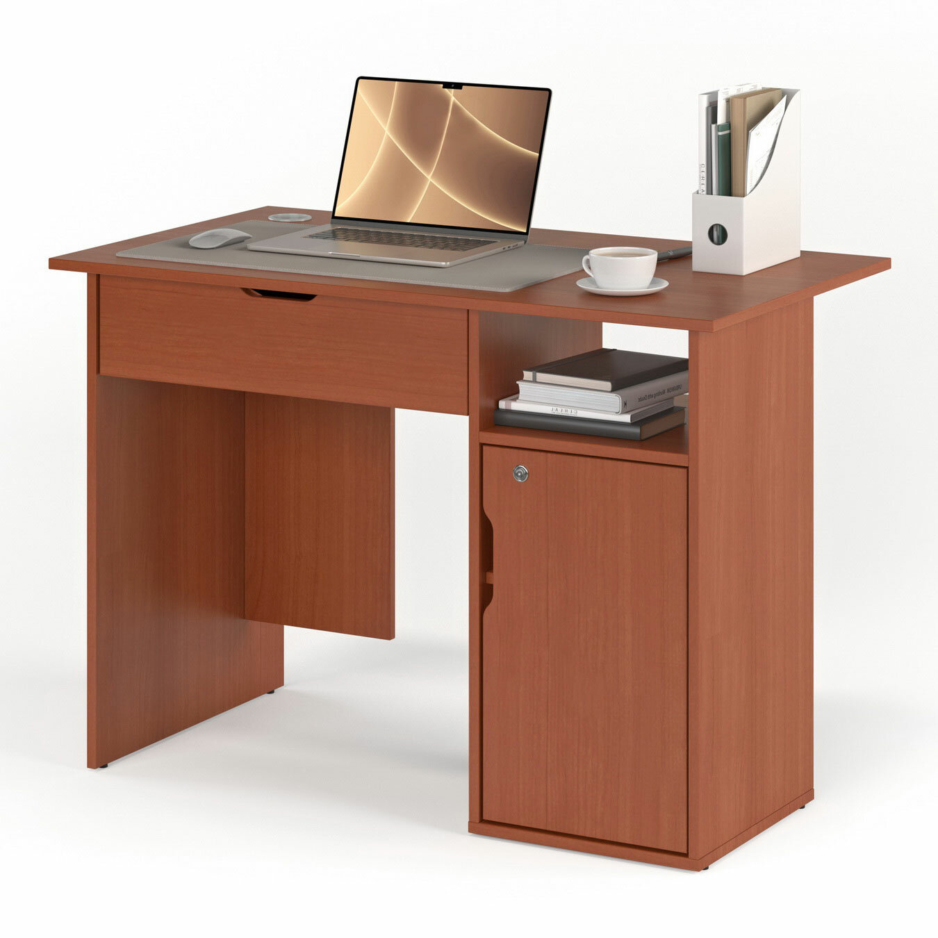 Письменный стол 007061ПЯ (цвет: вишня)