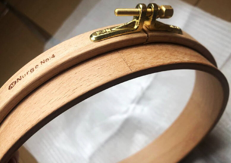 180-3 Пяльцы Nurge для ковровой техники (панч), высота обода 36 мм, диаметр 190мм