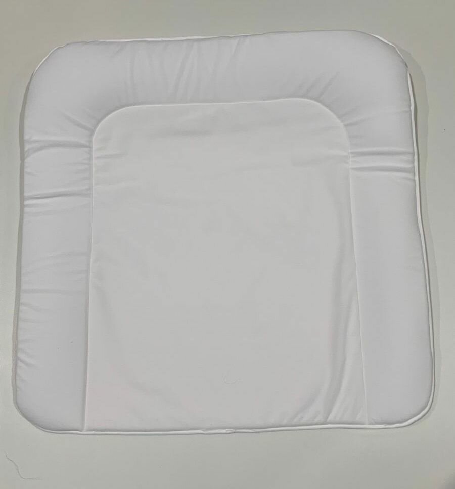 Пеленальный матрасик Malika "Мембрана-Microfibre", белый, 70x70 см