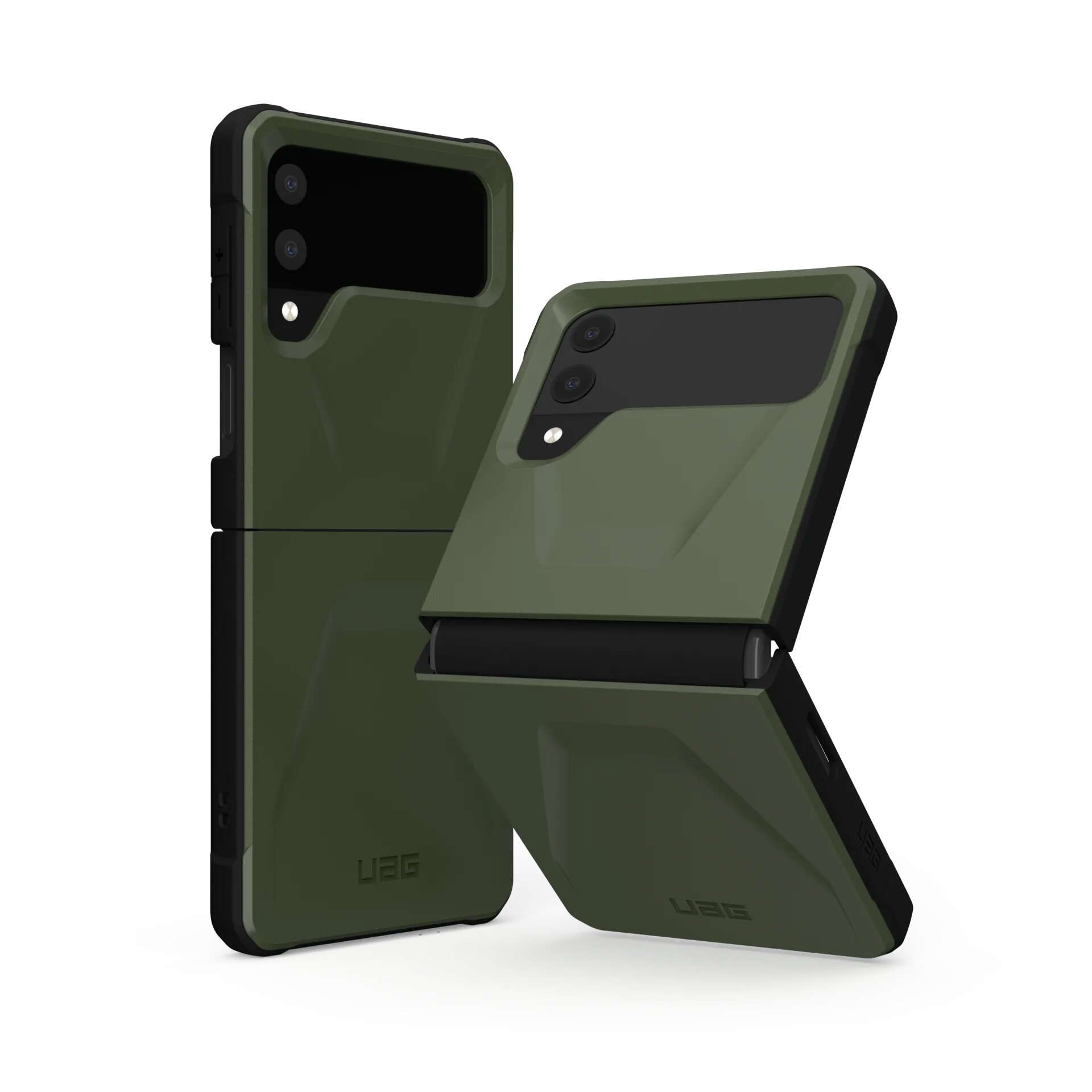 Чехол Urban Armor Gear (UAG) Civilian Series для Galaxy Z Flip 4, цвет Оливковый (Olive) (214007117272)