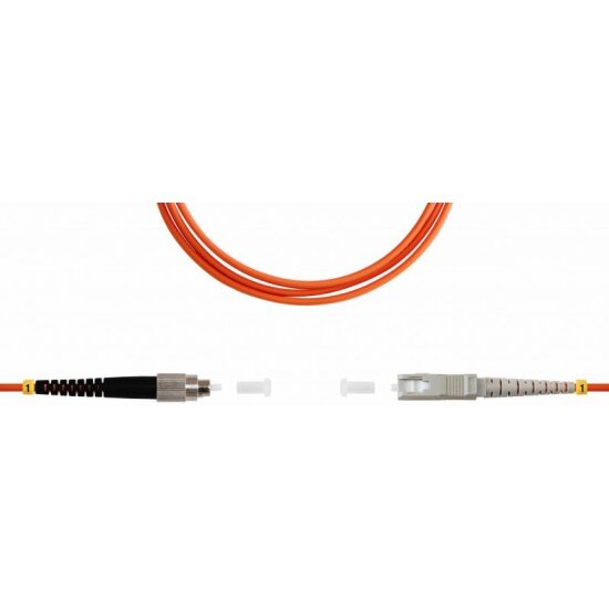 Патч-корд оптический Toplan , симплексный, FC/PC-SC/PC, MM 50/125 (OM2), 50 м, LSZH