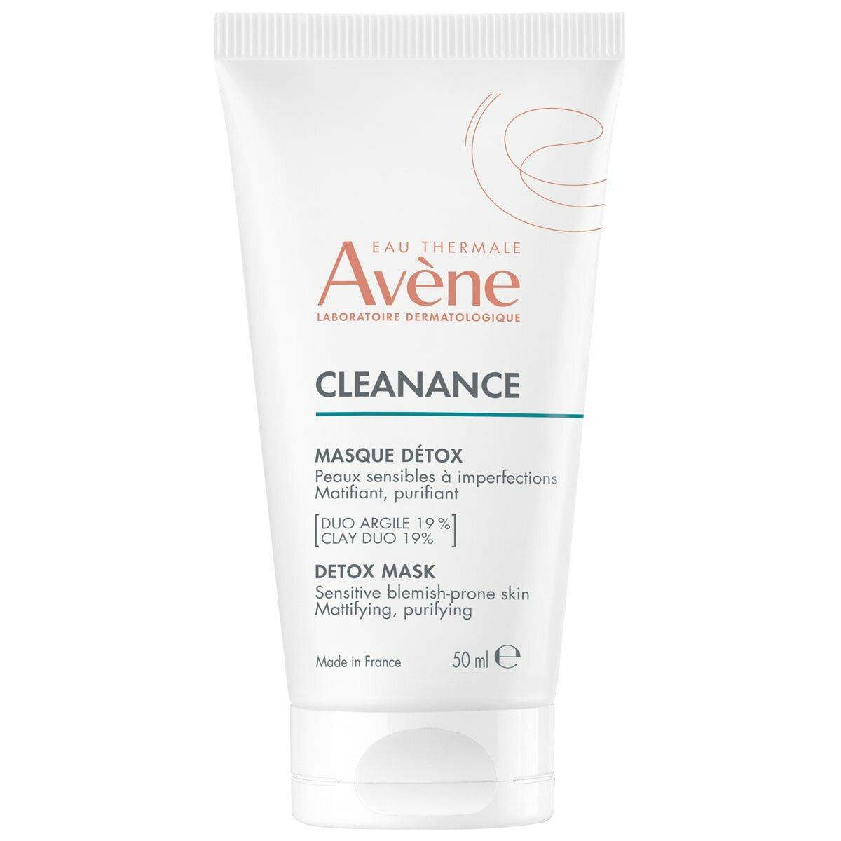Avene Cleanance Маска-детокс для глубокого очищения кожи, 50 мл