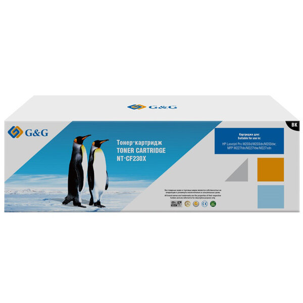 Картридж для HP CF230X, G&ampG совместимый