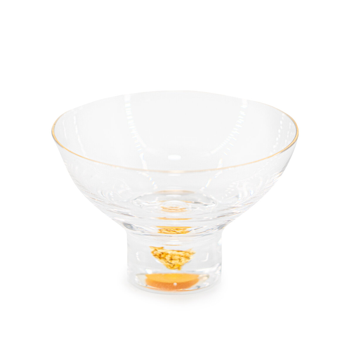 Пиала стеклянная "Золотое поблескивание" 70 мл.