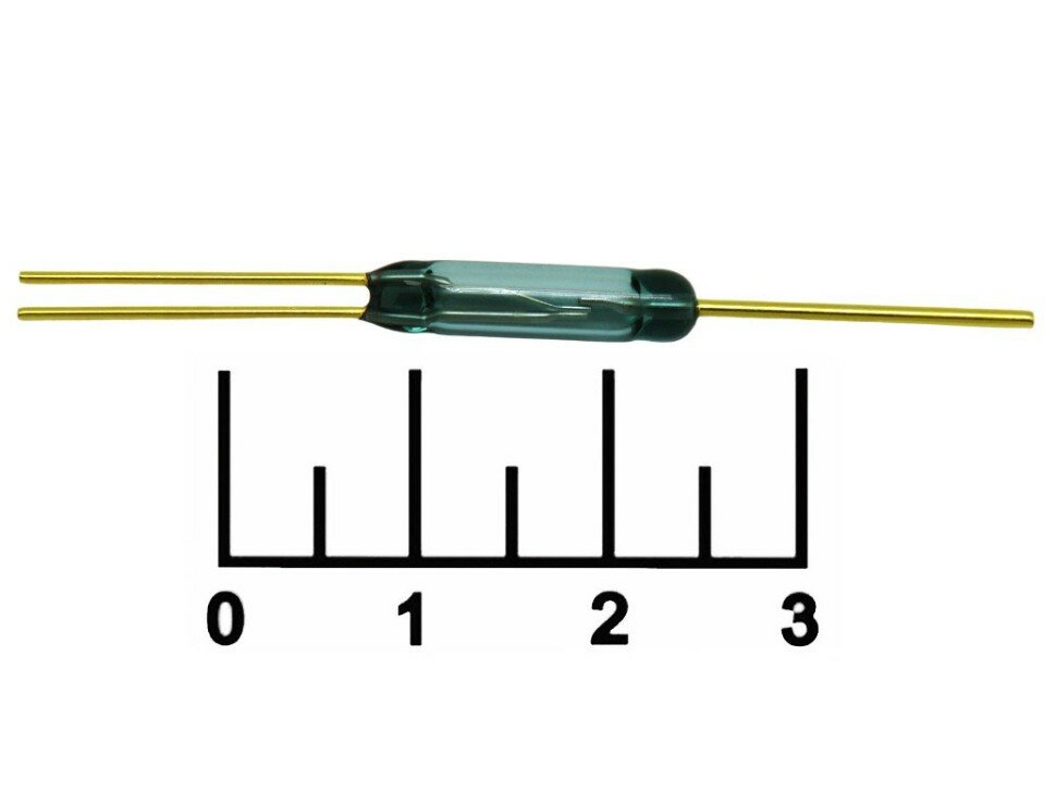Геркон 4*17мм 3pin 1A/127VDC