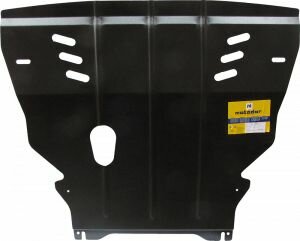 Защита картера Двигателя, КПП. 2 мм, Сталь. для Audi TT 1998-2006, Volkswagen Golf IV 1997-2003, Bora 1998-2005, Jetta IV 1999-2005, Audi A3 1996-2003, SEAT Leon 1999-2005, Volkswagen New Beetle 2005-2011, Volkswagen N MOTODOR.00126