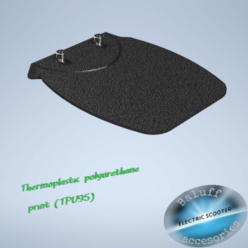 Задний эластичный брызговик для электросамоката Kugoo M4/M4-Pro