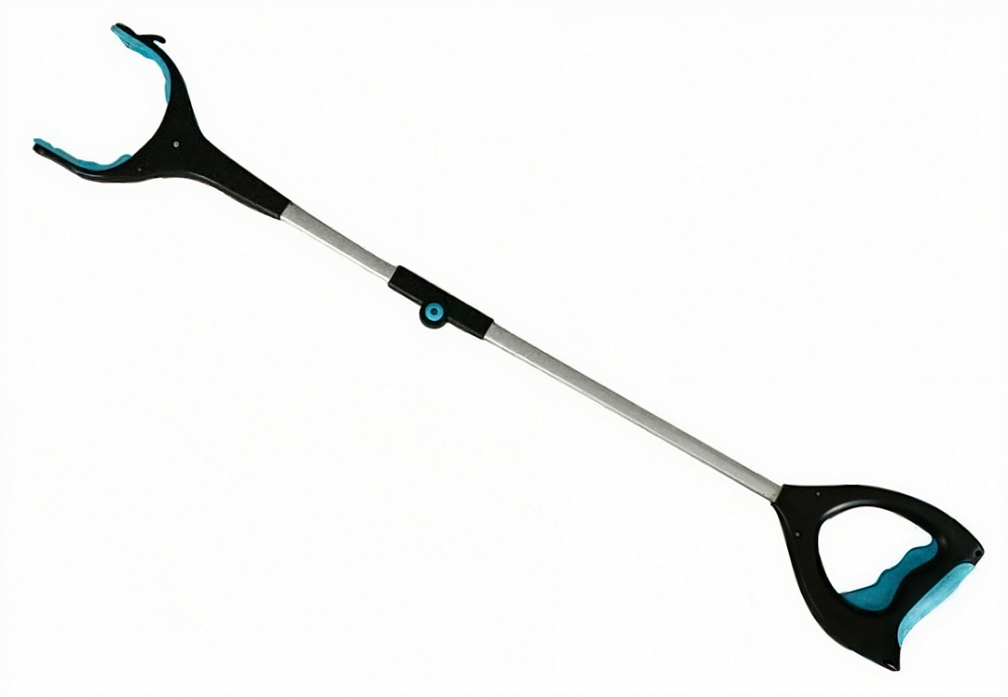 Складной захват для предметов и мусора с фиксатором, палка-хваталка для инвалидов, механическая рука, LettBrin