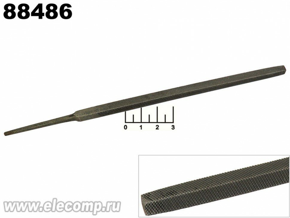 Напильник 150мм квадратный