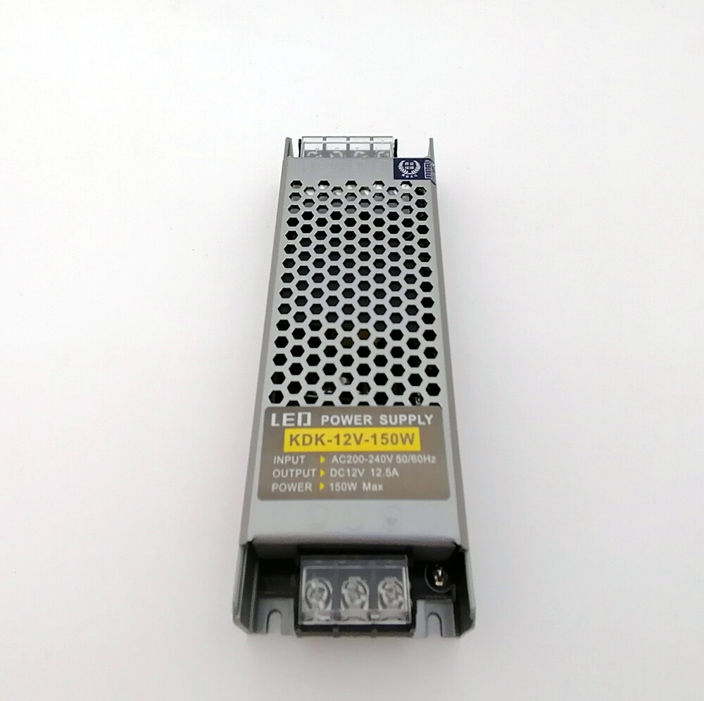 Блок питания 150W KDK 12V 12.5A IP-33 1шт