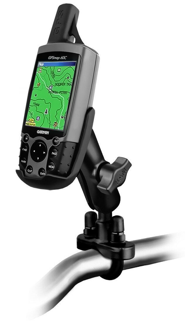 RAM-B-149Z-GA12U мото крепление RAM для Garmin GPS 60х60 series, муфта, шары 25 мм (1")