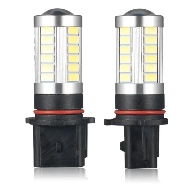 2 шт. P13W Led PSX26W SP13W 6000K дневные ходовые огни 12V Белый Противотуманные фары Дневные Фары Светильник вождения DRL дневная ходовая лампа авто p13w лампы