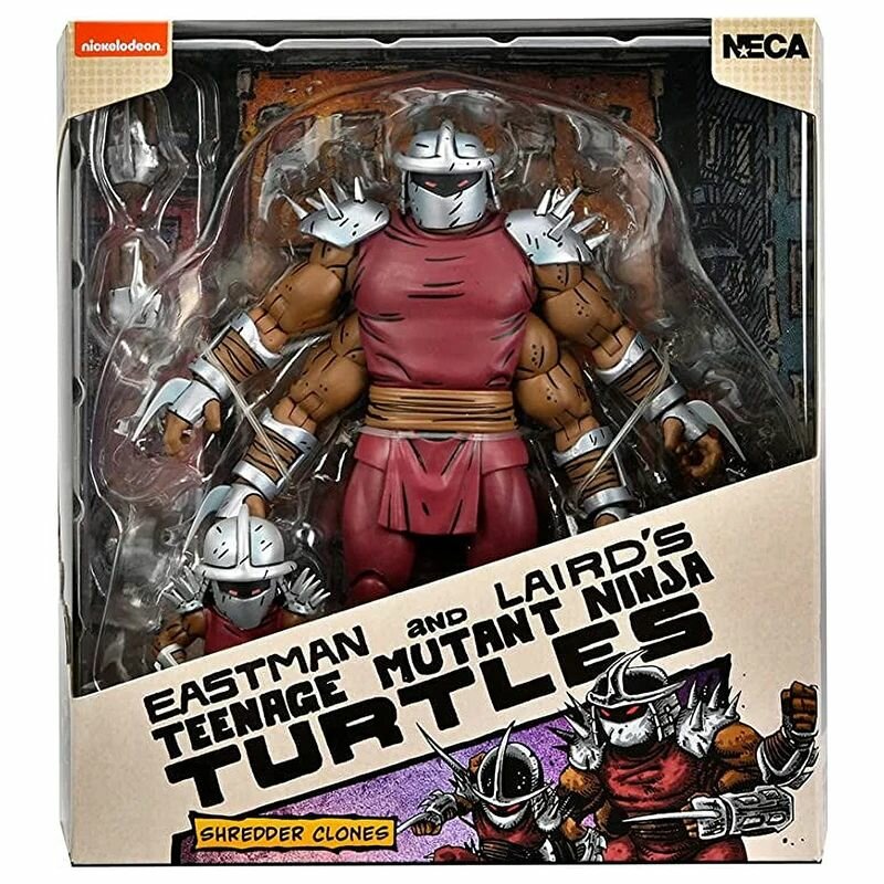 Nickelodeon Neca Teenage Mutant Ninja Turtles Eastman and Laird's TMNT / Черепашки-ниндзя Истман и Лэрд, Классические цвета, Фигурки героев, Коллекционные статуэтки, Детские игрушки