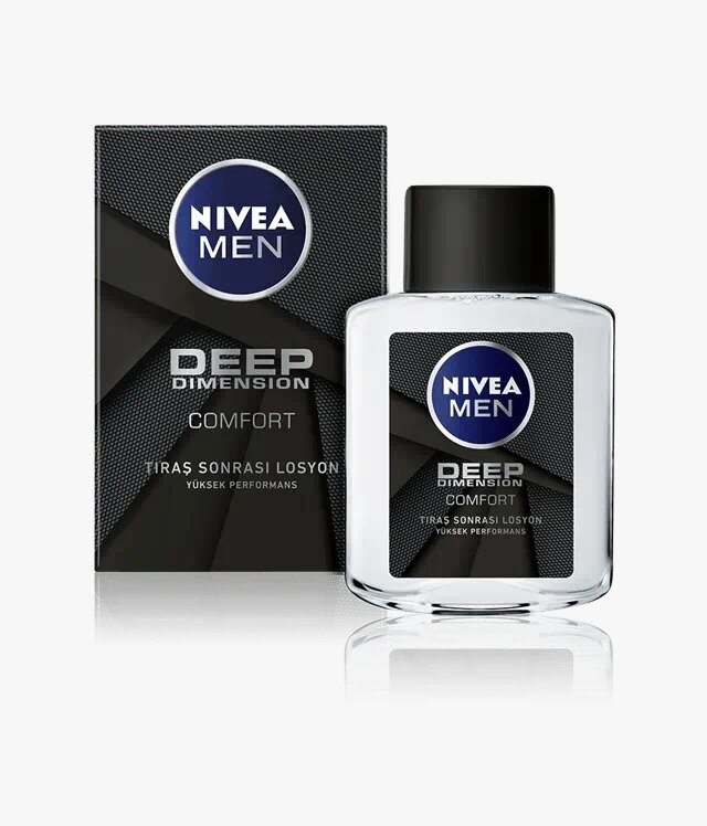 NIVEA MEN DEEP DIMENSION лосьон после бритья с 100 мл (Германия)