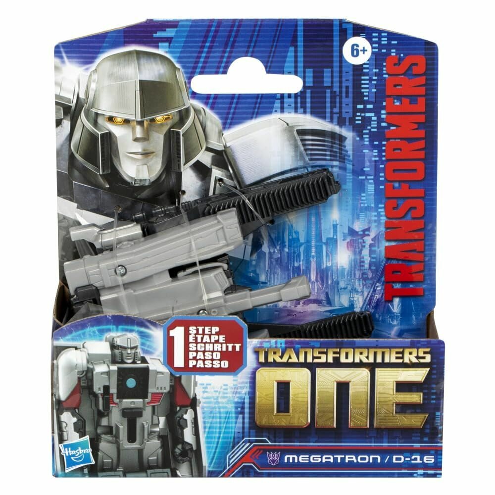 Игрушка Hasbro Трансформеры Transformers: One Cog Changer Megatron (D-16) 4-Inch Robot Action Figure,10CM