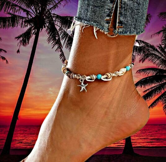 Браслет на ногу