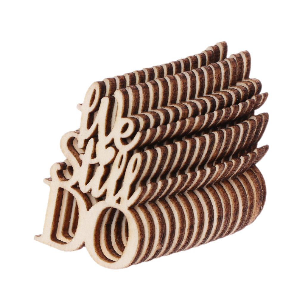 15шт Деревянных Мы Все Еще делаем Настольных Конфетти, Разбрасывающих Винтажную Деревенскую Свадебную Вечеринку Декабрь