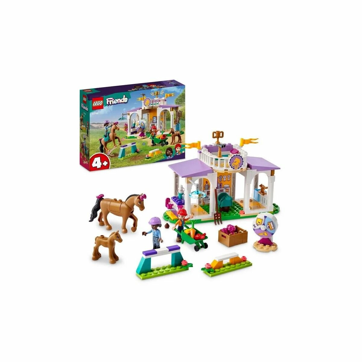 41746 Пластиковый Конструктор Lego Friends 41746 Horse Training Тренировка Лошадей