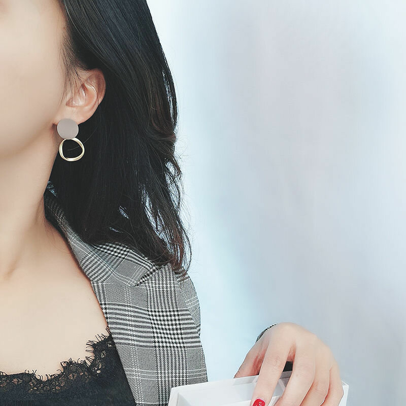 Серьги каффы, пусеты, искусственный камень