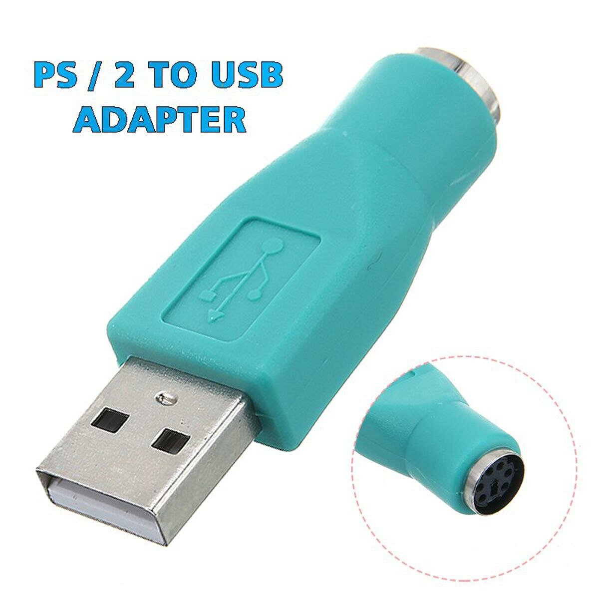 Новое поступление USB в PS/2 конвертер адаптер PS/2 мама в USB 1.1/2.0 папа разъем для ПК клавиатура мышь мышки