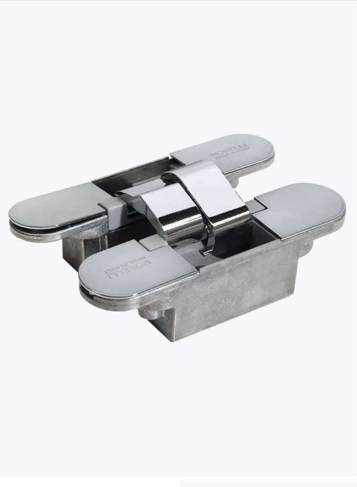 Петля Morelli НН-18, скрытая, нагрузка до 60кг, универсальная, цвет хром