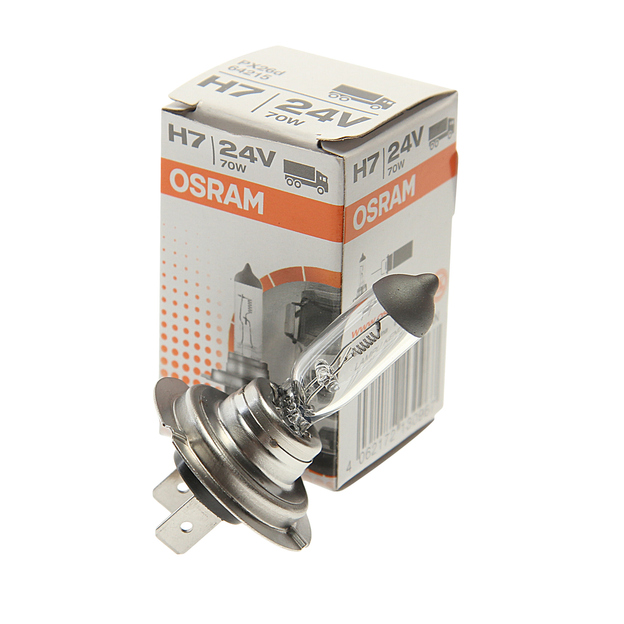 Автолампа OSRAM O-64215CLC H7, мощность 70 Вт, цоколь PX26d, 24V