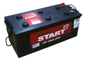Аккумулятор грузовой Extra Start 6СТ-190 обр. 513x223x223