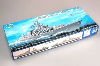 Trumpeter 04518 1/350 ВМФ РФ москва Крейсер типа Слава Корабль